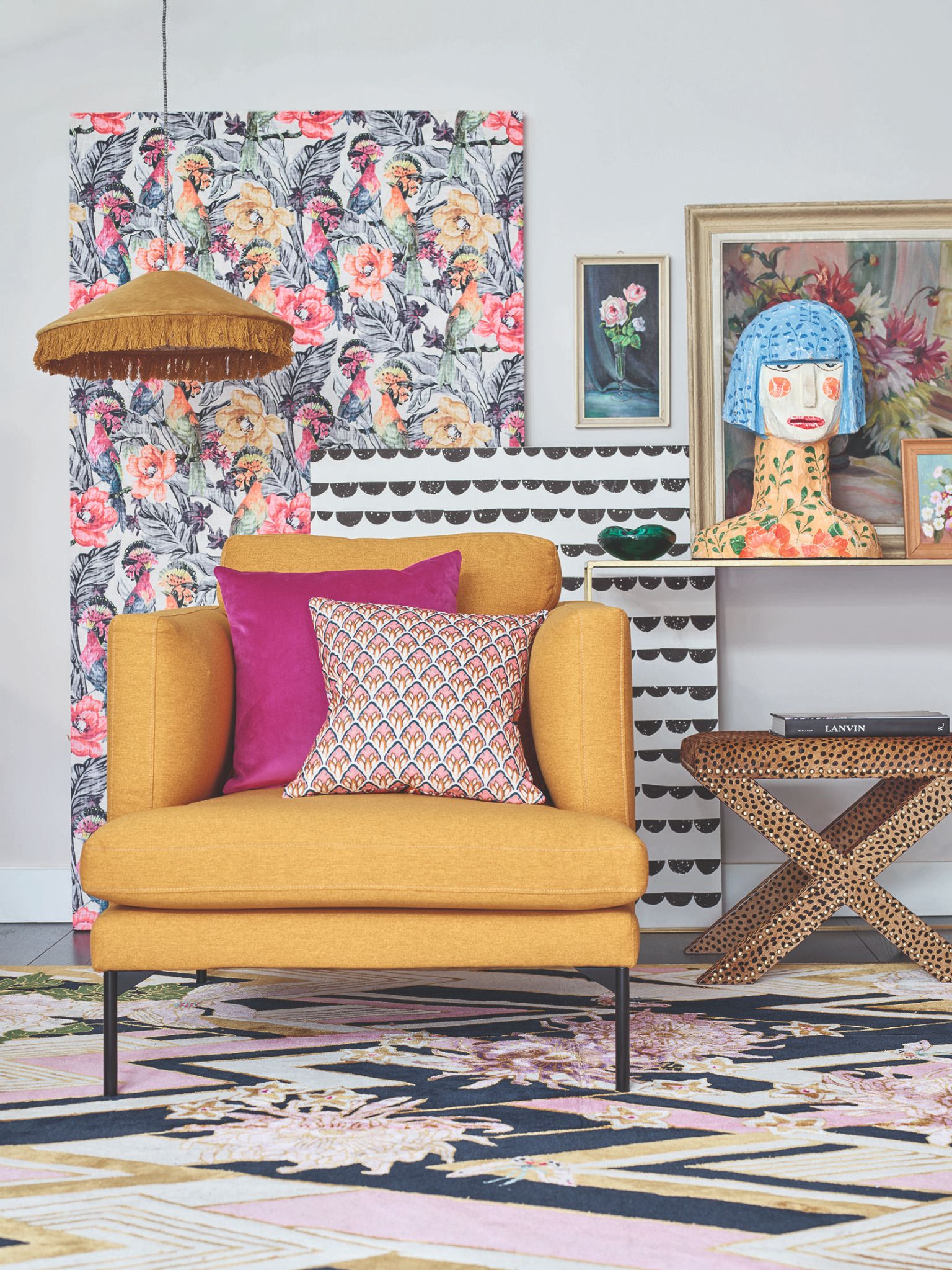 Statement Armchairs Under £600 | Affordable Bold Armchairs